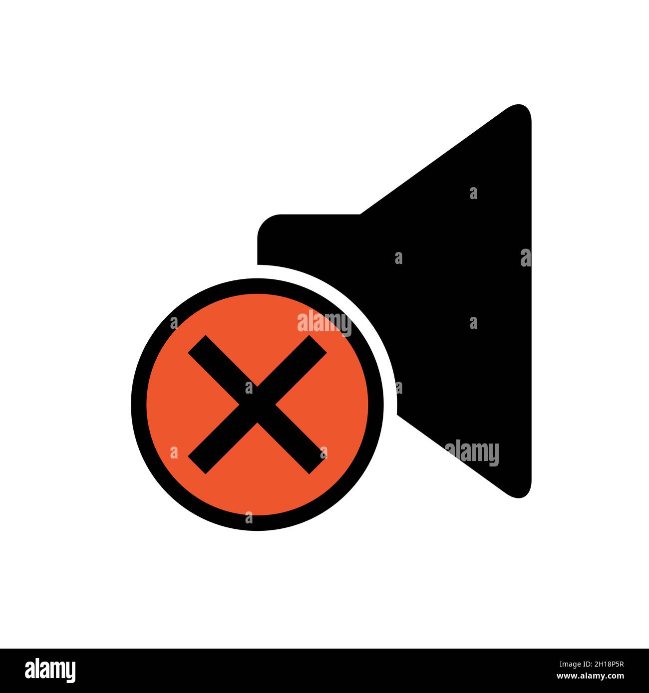 Music sound icon, audio volume symbol. Vector illustration graphic for ...