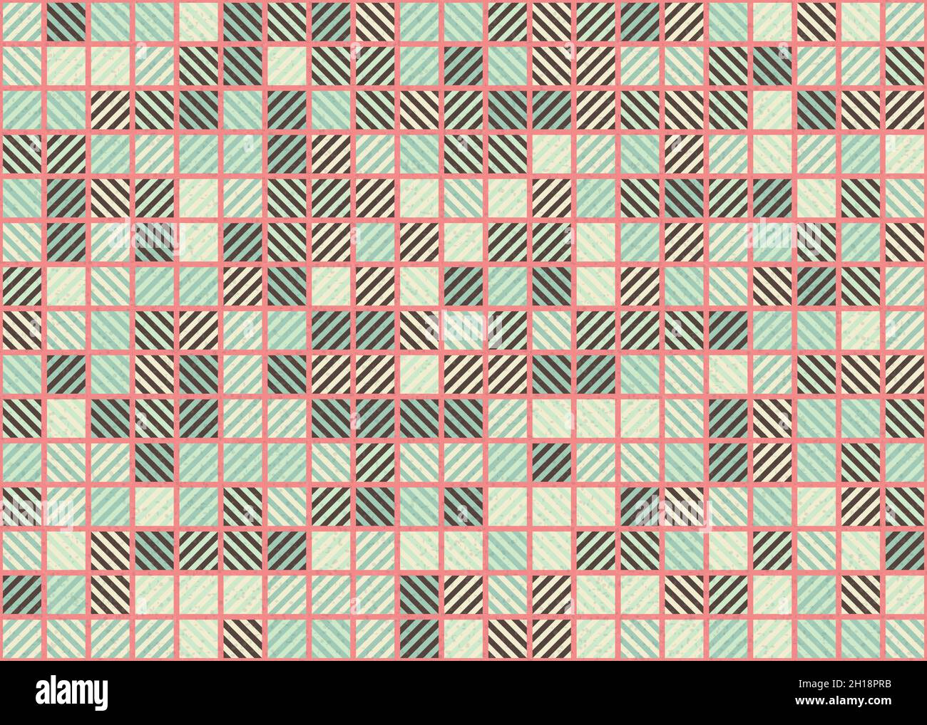 Abstract Geometrical generative computational art illustration Stock ...