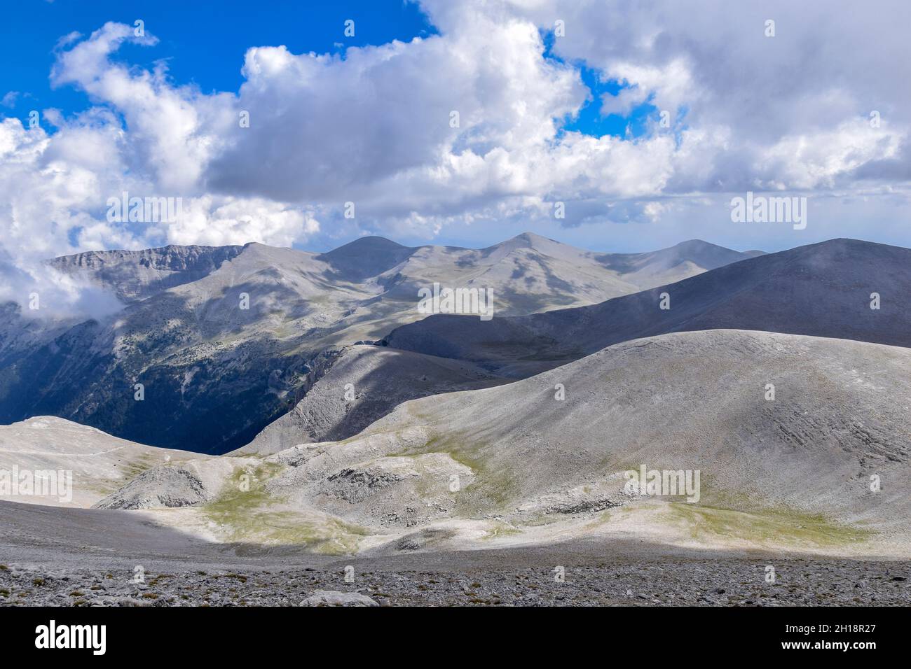 Mount olympus greece clouds hi-res stock photography and images - Alamy