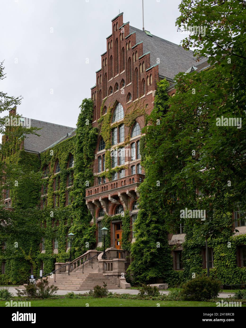 University library in Lund Sweden during summer Stock Photo - Alamy