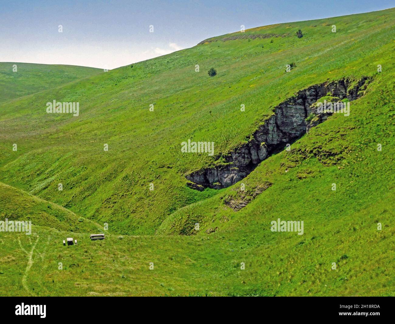 Karst cove Ponor, Old mountain, Serbia Stock Photo - Alamy