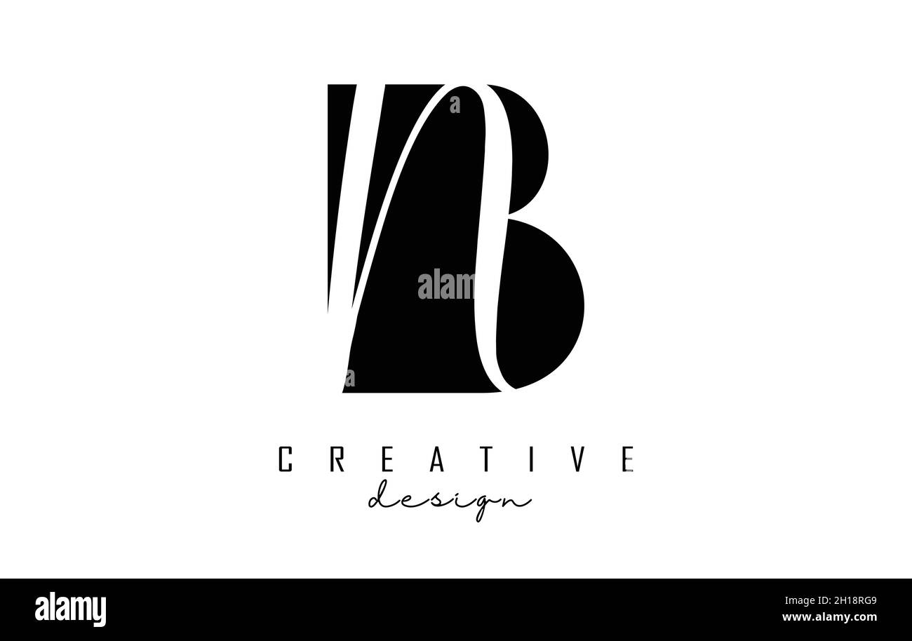 B n logo illustration Cut Out Stock Images & Pictures - Alamy