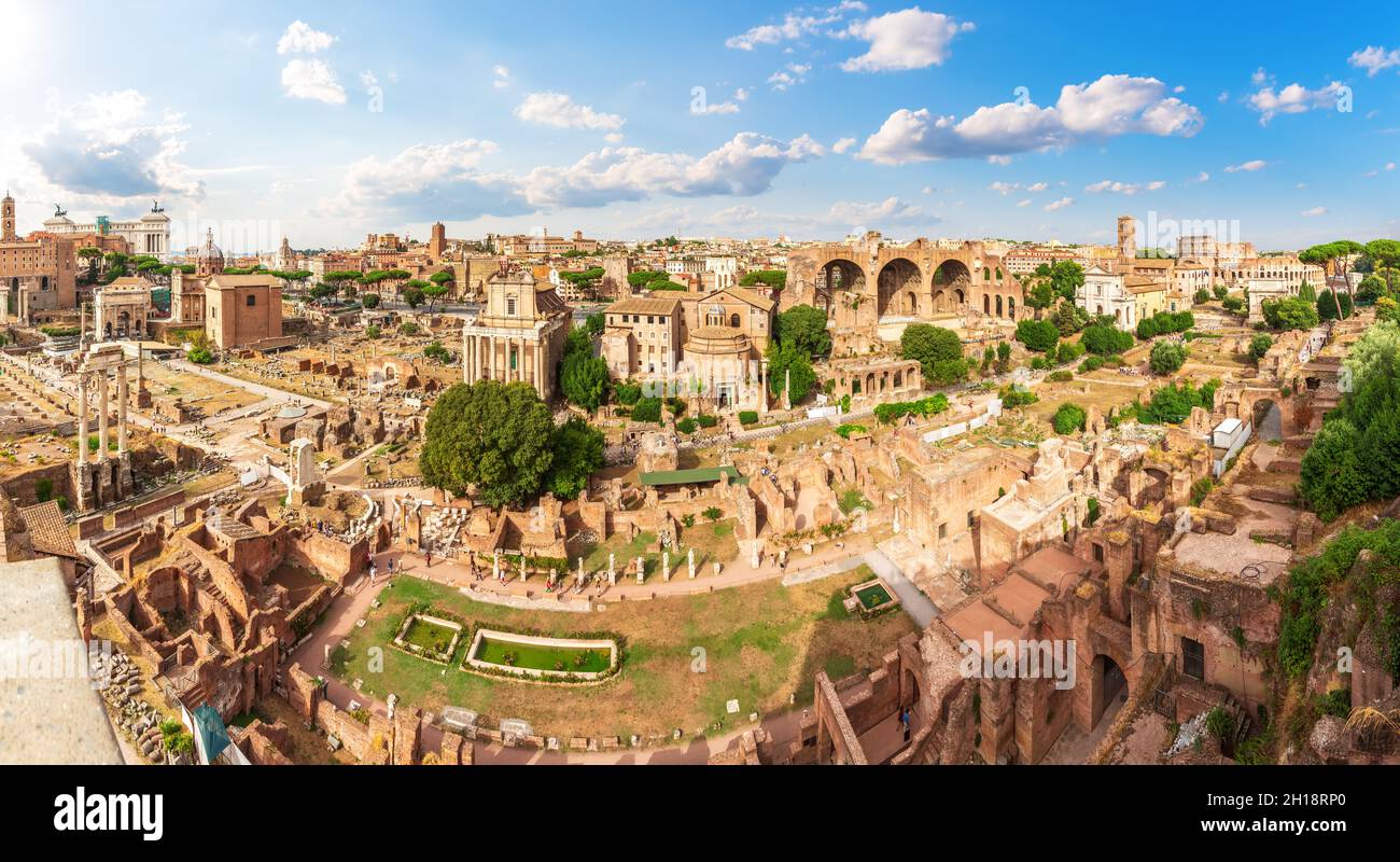 Full panoramic view ancient temple hi-res stock photography and images ...