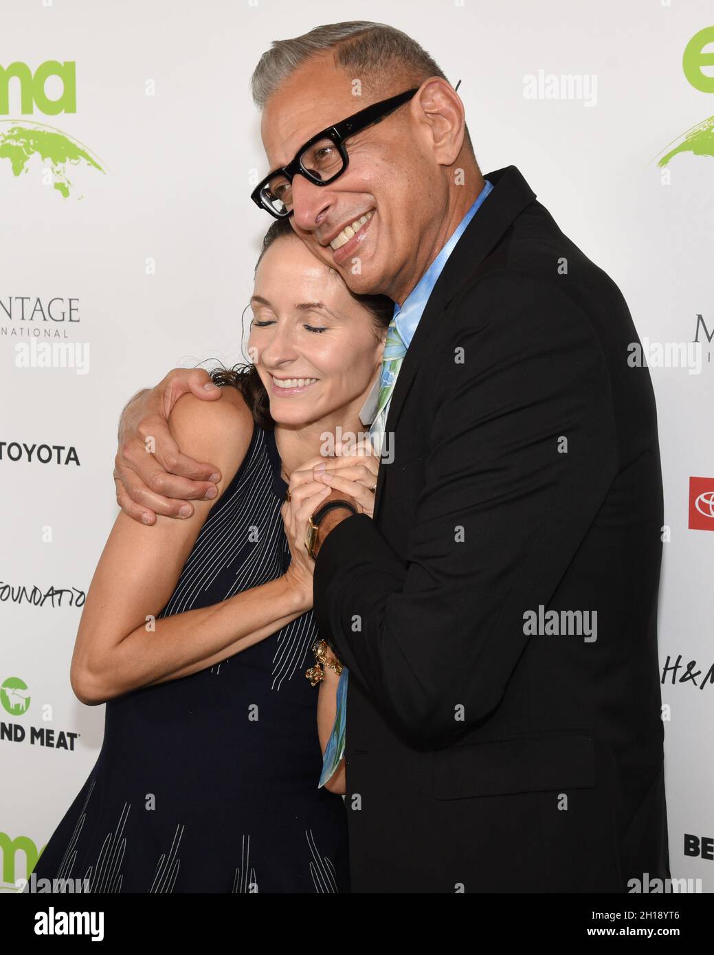16 October 2021 - Los Angeles, California - Jeff Goldblum and Emilie ...