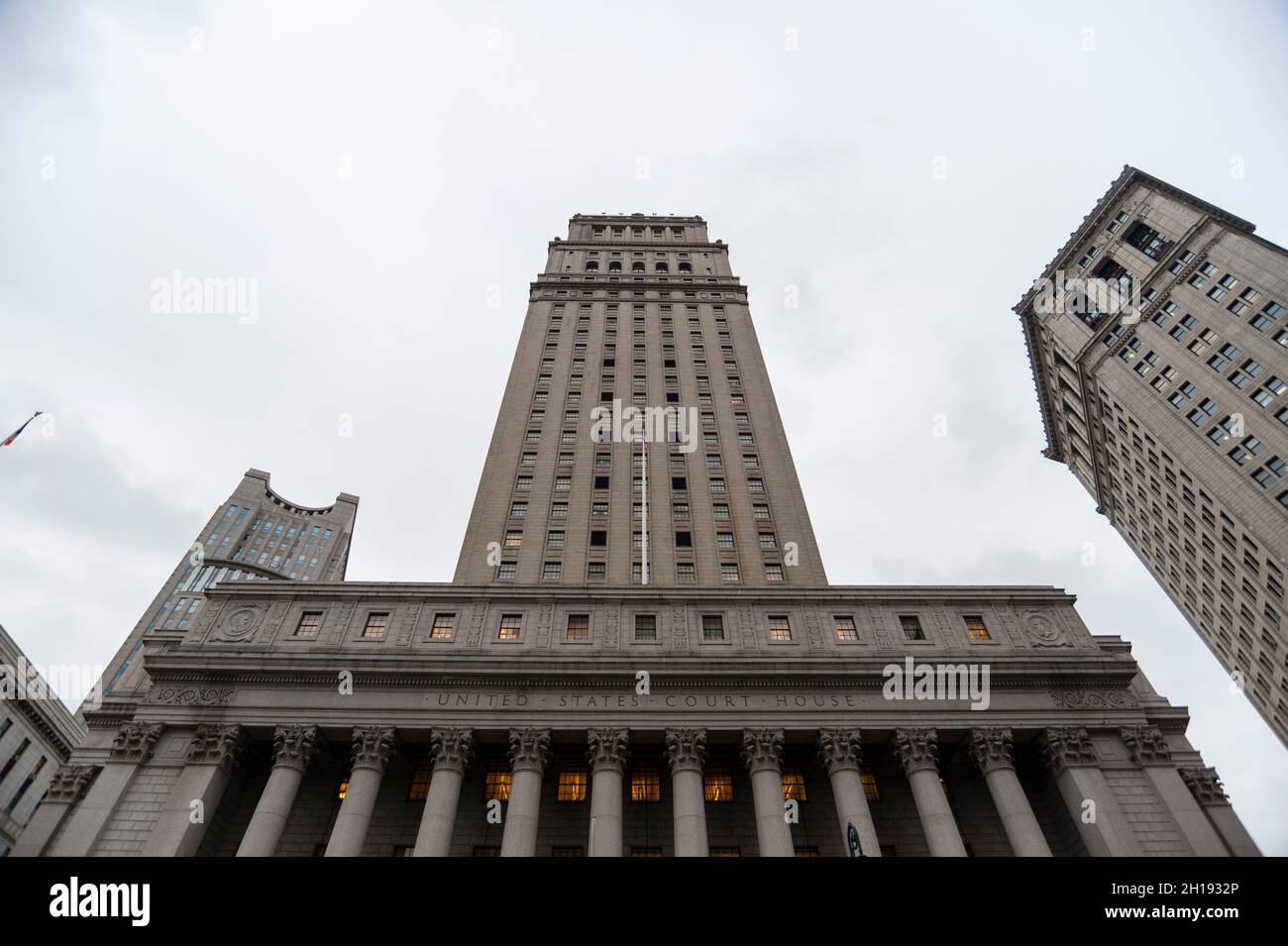 The United States Court House in Foley square Stock Photo - Alamy