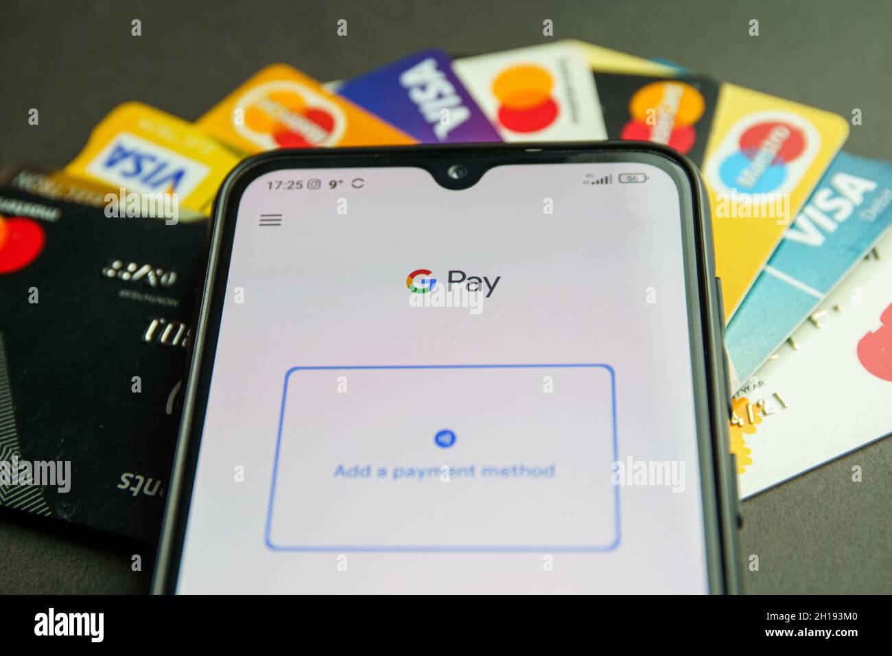 Google Pay or Gpay app on smartphone. Google Pay is a digital wallet ...