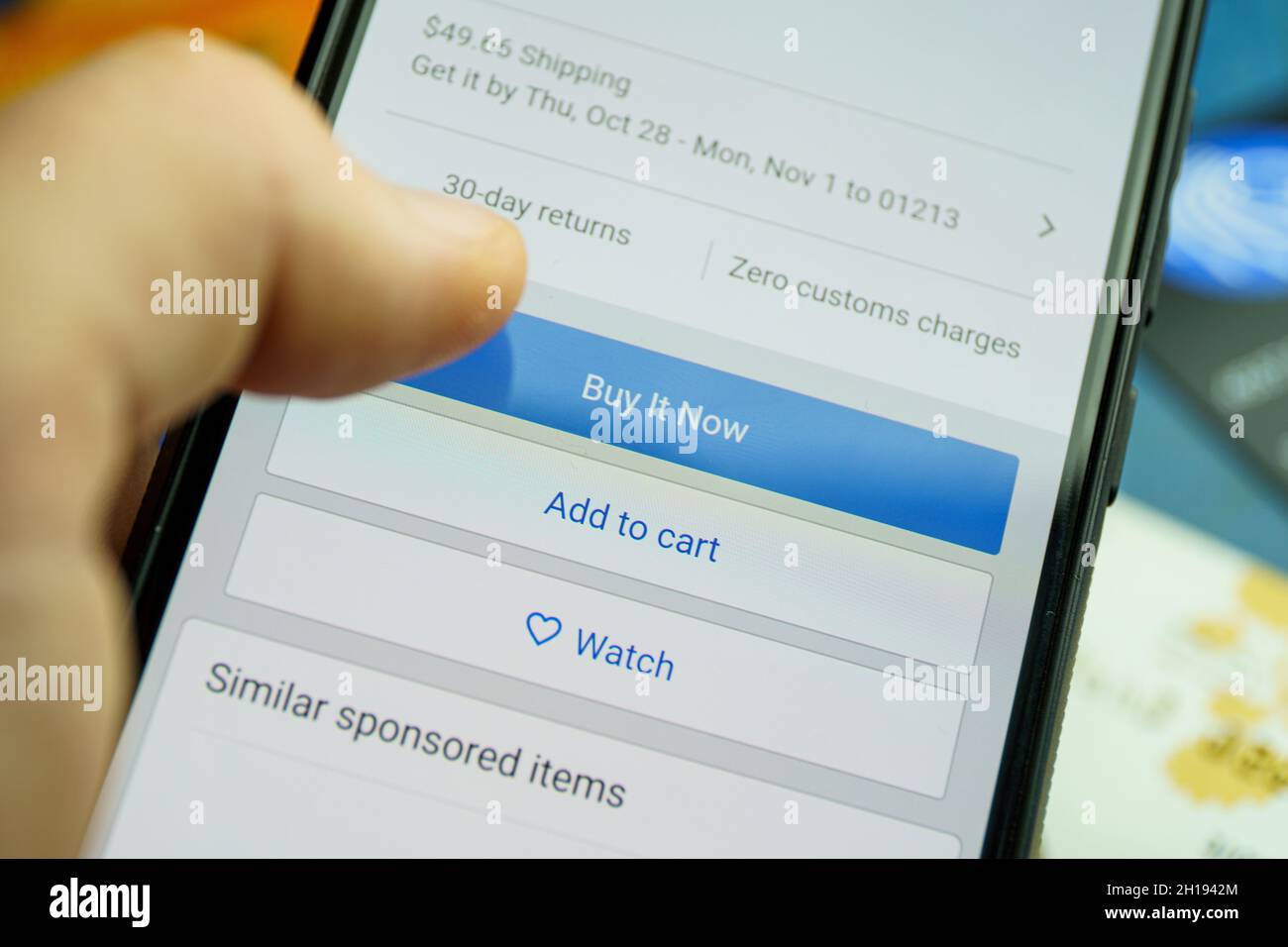 Buy now screen hi-res stock photography and images - Alamy