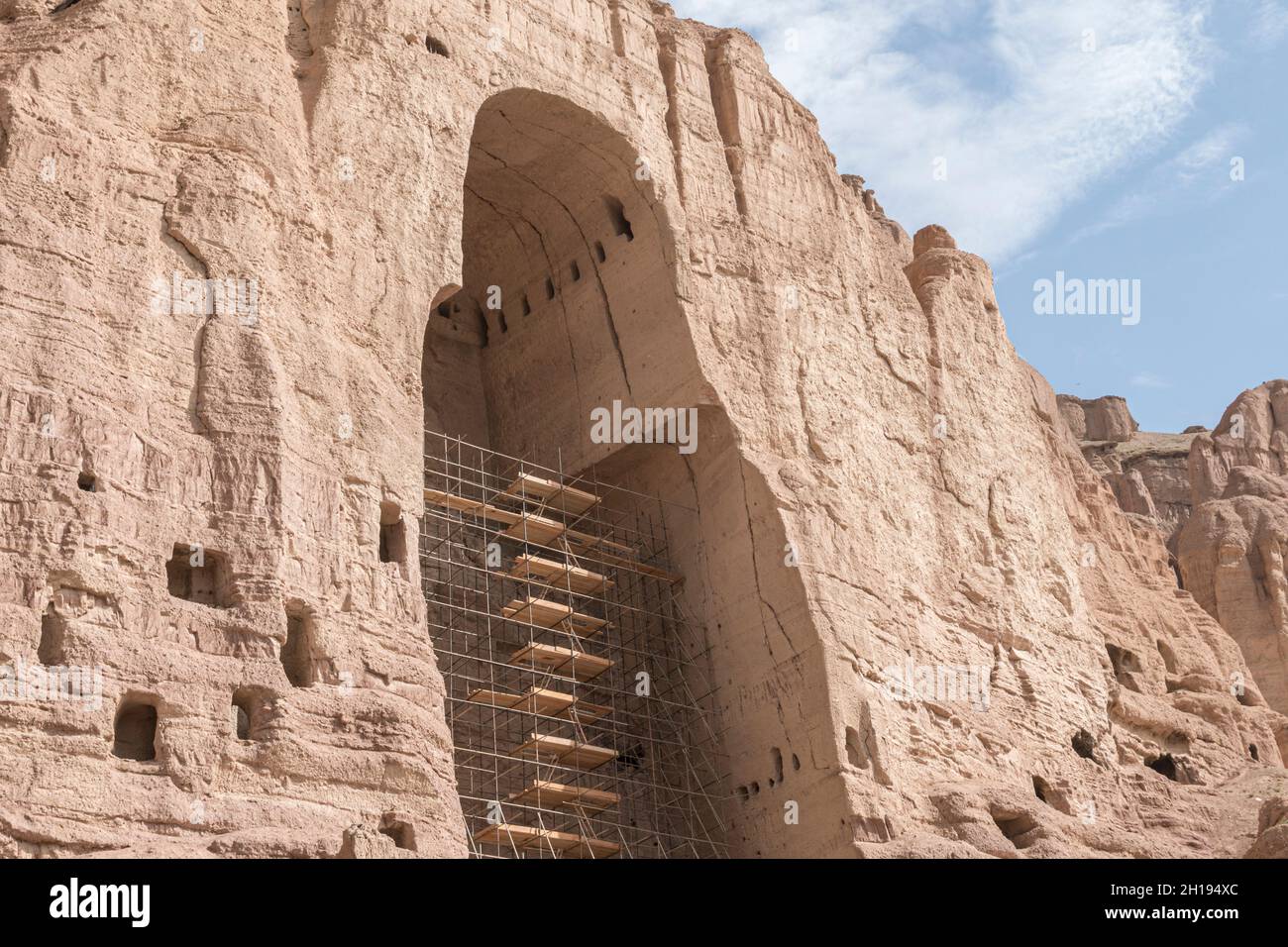 The Buddhas of Bamiyan Valley, Afghanistan Stock Photo - Alamy