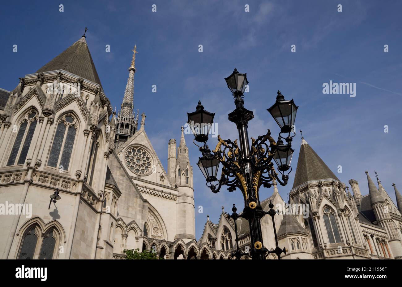 View of the Royal Courts of Justice,London,England,UK Stock Photo - Alamy