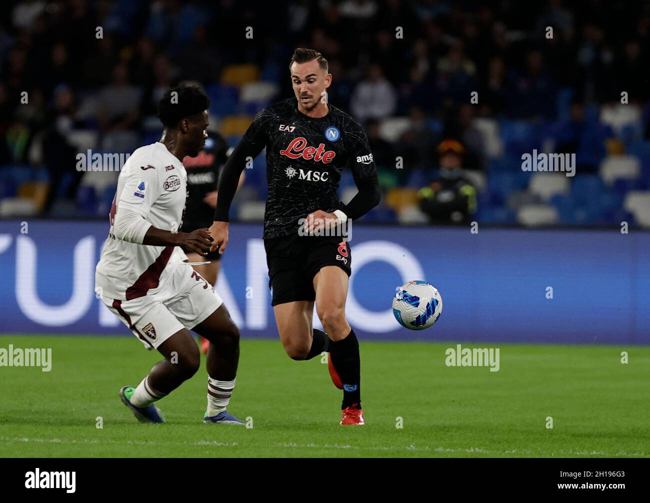 Naples, Italy. 17th October 2021; Diego Armando Maradona Stadium ...