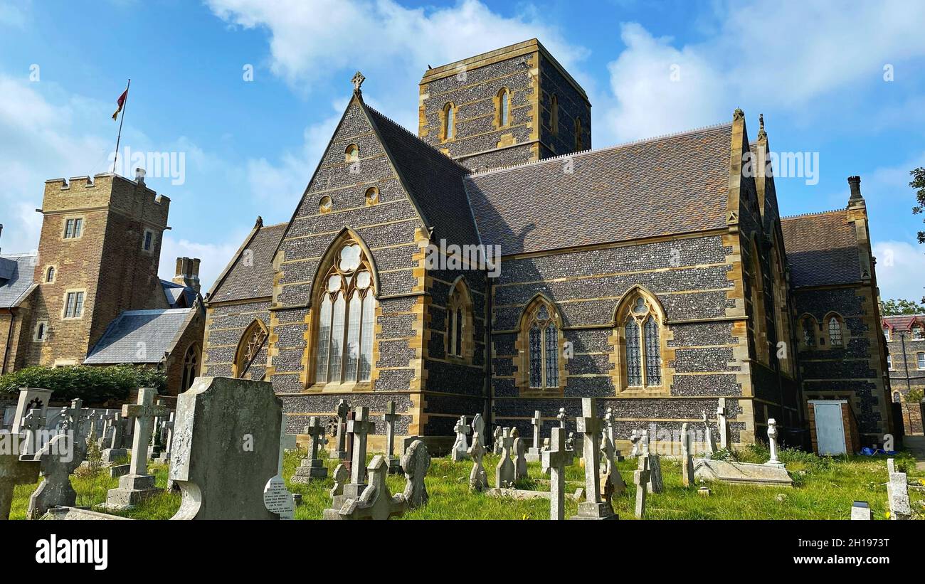 RAMSGATE, UNITED KINGDOM - Sep 20, 2021: The Shrine of Saint Augustine ...