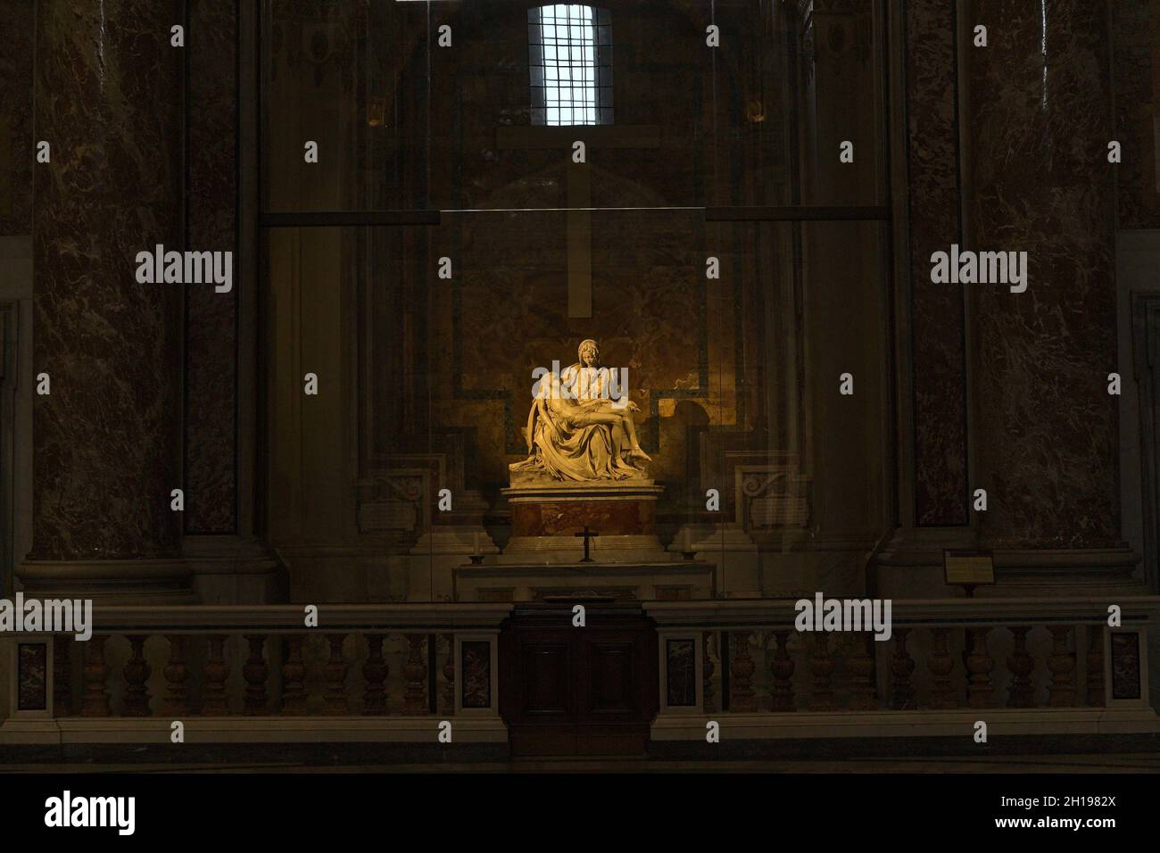 VATICAN, VATICAN CITY - Sep 02, 2019: The unique Pieta Renaissance ...