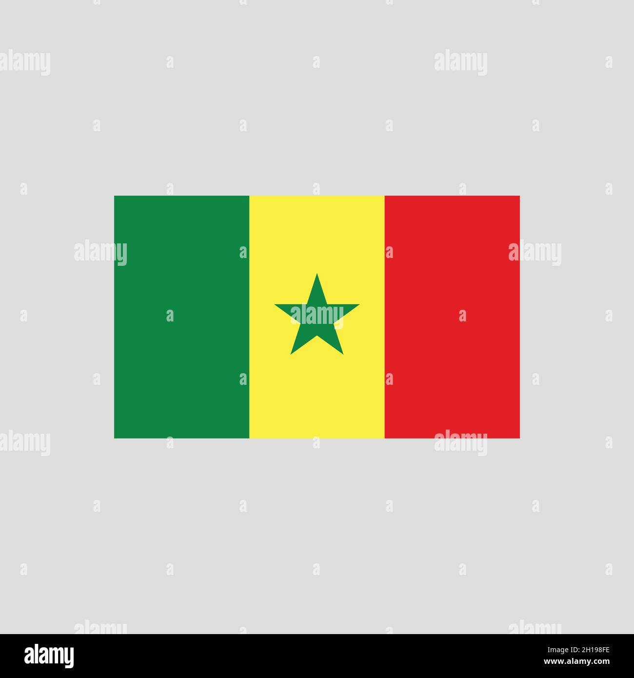 Senegal outline flag hi-res stock photography and images - Alamy