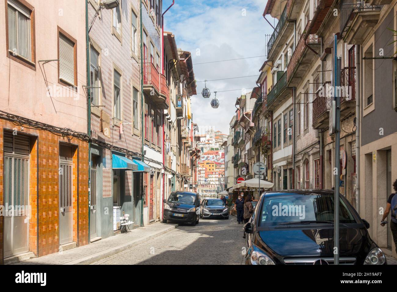 Porto street view hi-res stock photography and images - Alamy