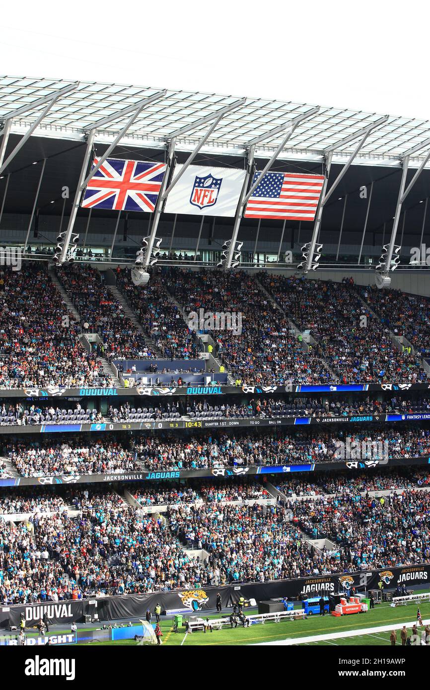 Tottenham hotspur stadium general view hi-res stock photography and ...