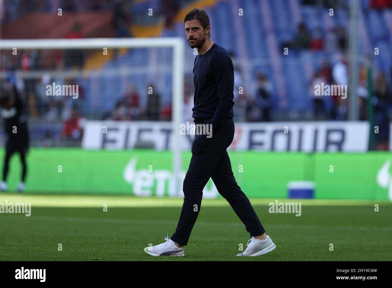 Luigi Ferraris stadium, Genova, Italy, October 17, 2021, Alessio ...