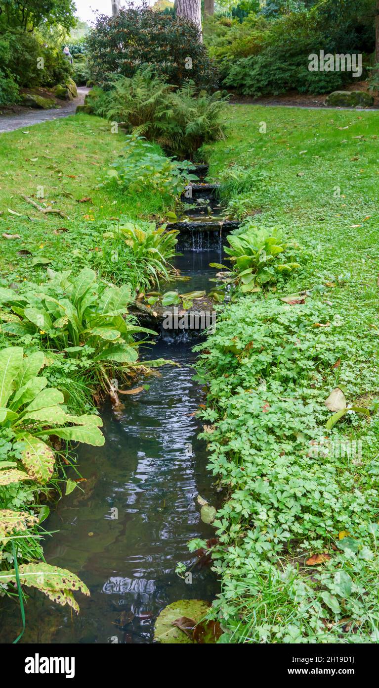 Bodnant gardens, wales view hi-res stock photography and images - Alamy