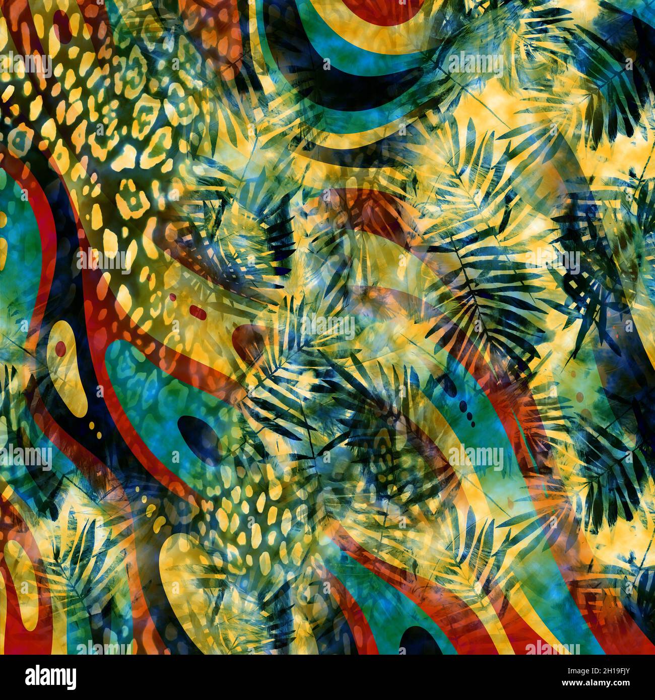 Fashion fabric print patterns, dress designs Stock Photo - Alamy