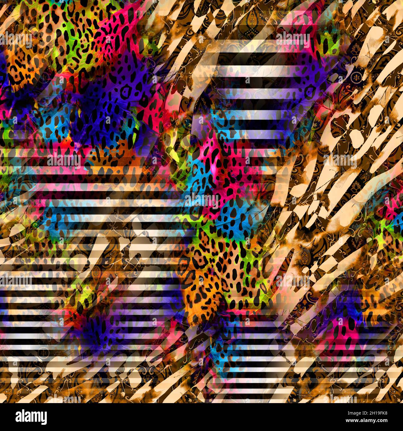 Fashion fabric print patterns, dress designs Stock Photo - Alamy