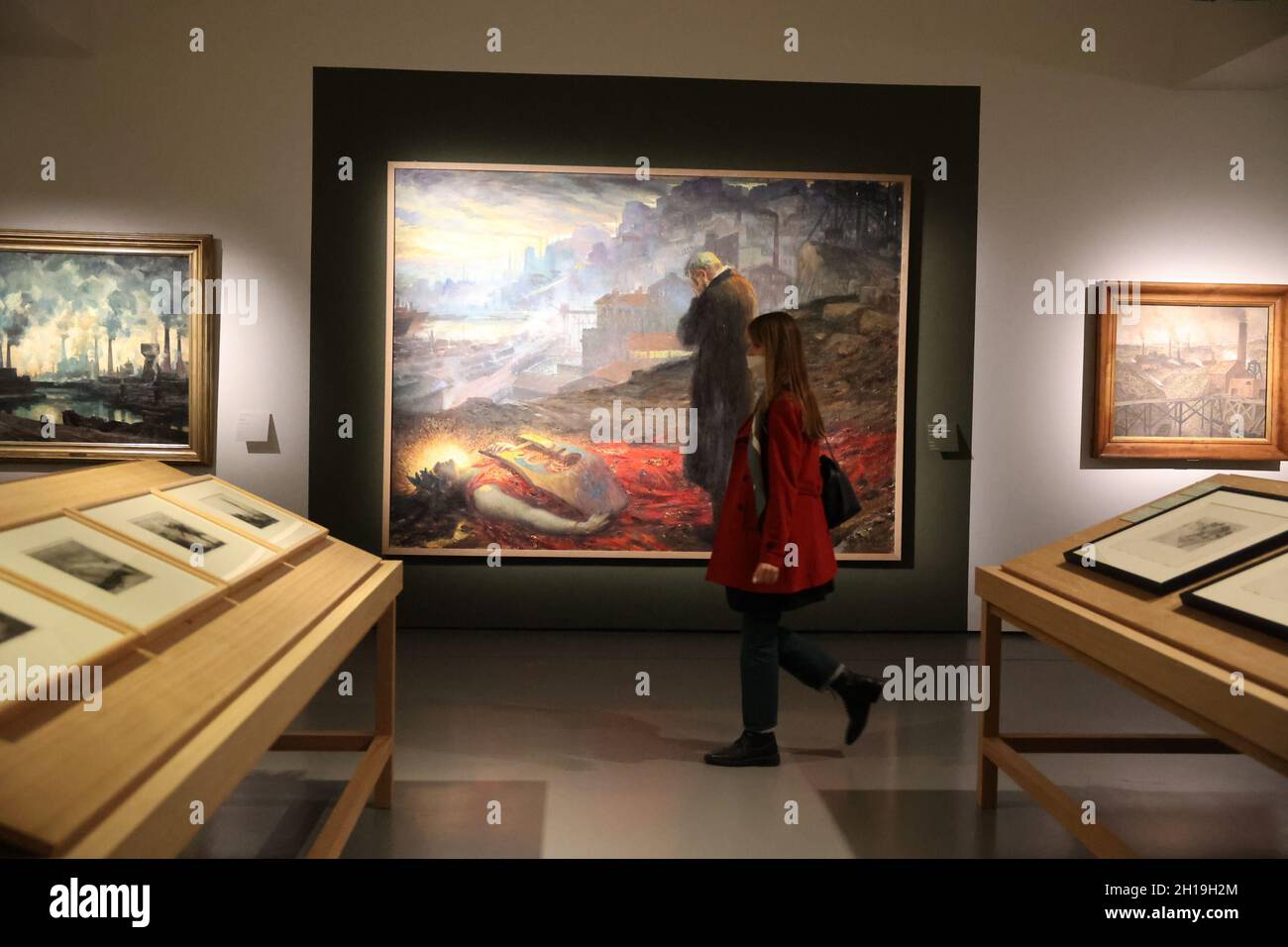 Rome, Italy. 14th Oct, 2021. Rome Inferno Exhibition at the Quirinale ...