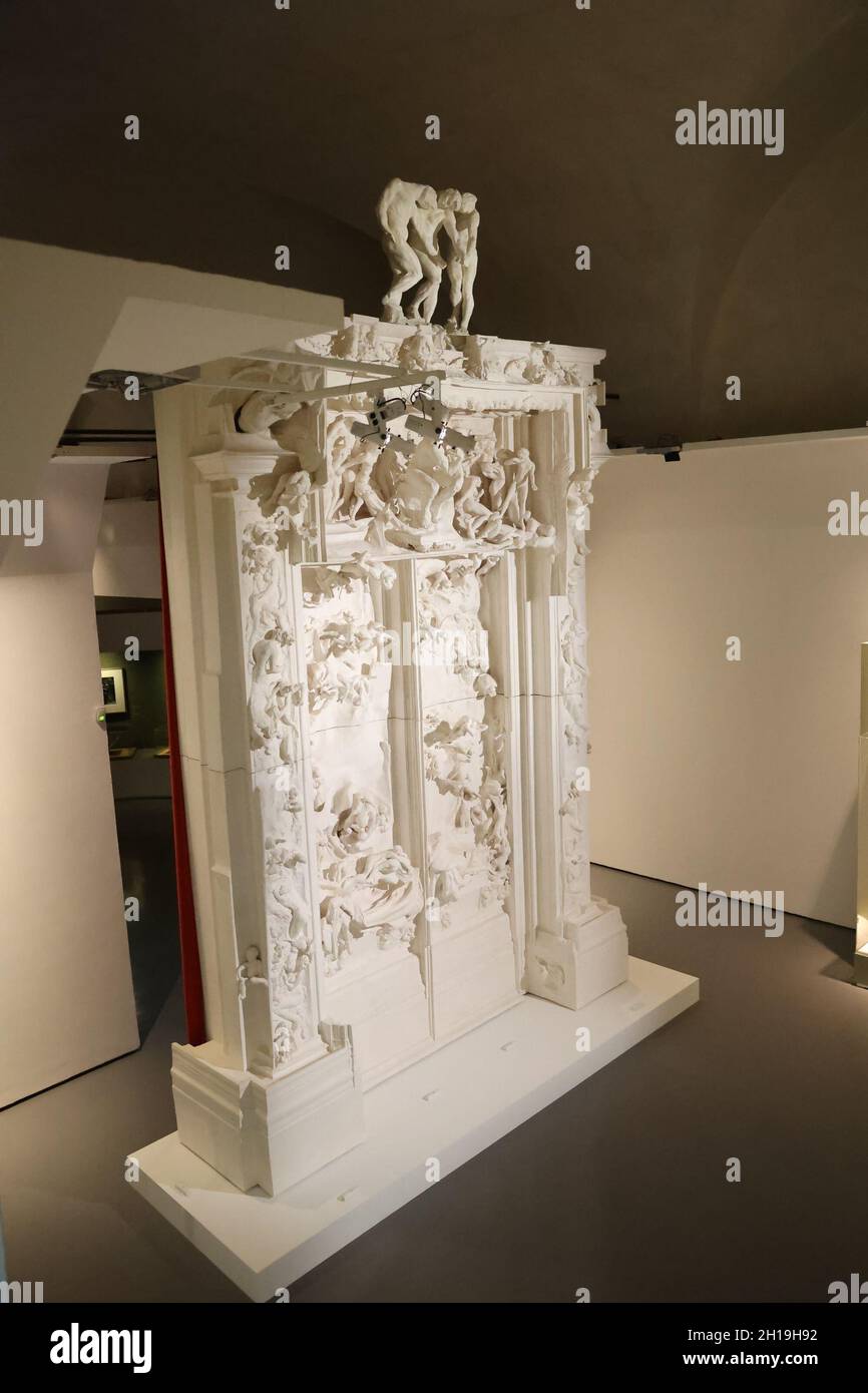 Rome, Italy. 14th Oct, 2021. Rome Inferno Exhibition at the Quirinale ...