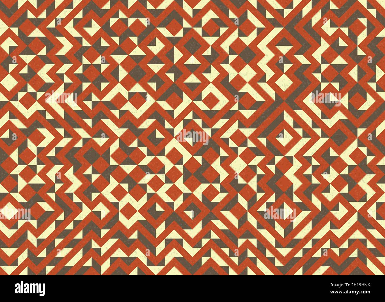 Abstract Geometrical generative computational art illustration Stock ...
