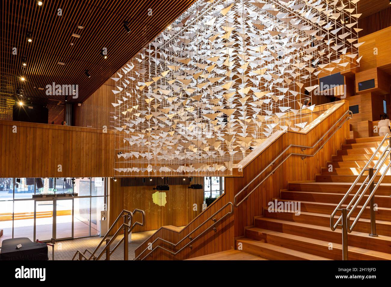 Dubai, UAE, 17.10.2021. Poland national Pavilion at Expo 2020 Dubai ...