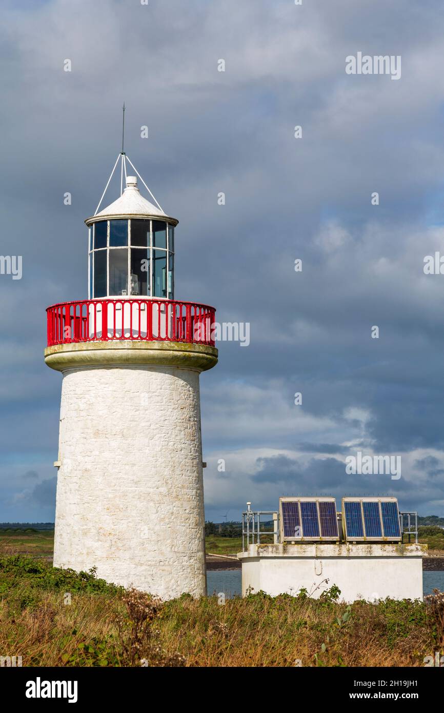 Scattery Island Lighthouse, County Clare, Ireland Stock Photo - Alamy