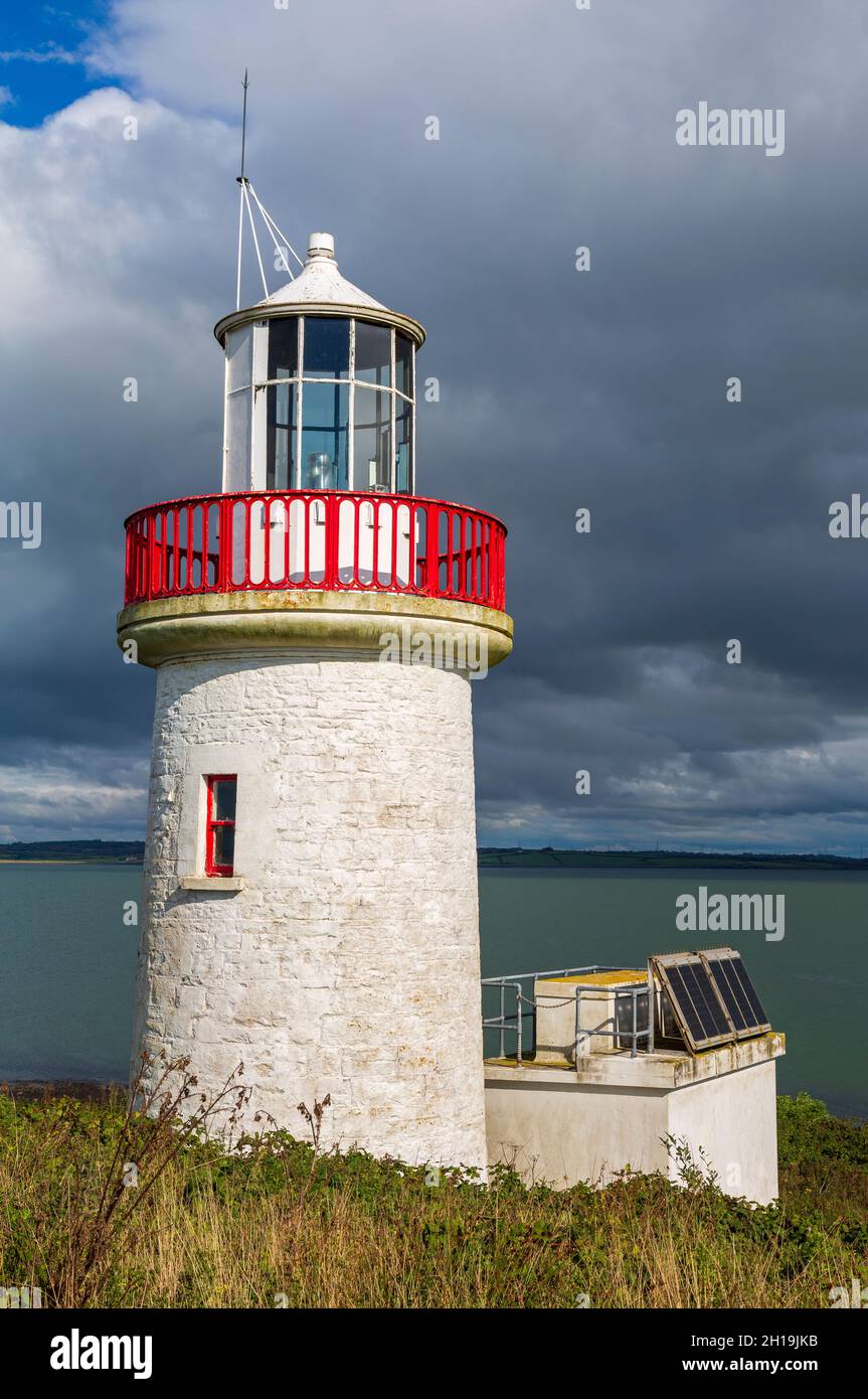 Scattery Island Lighthouse, County Clare, Ireland Stock Photo - Alamy