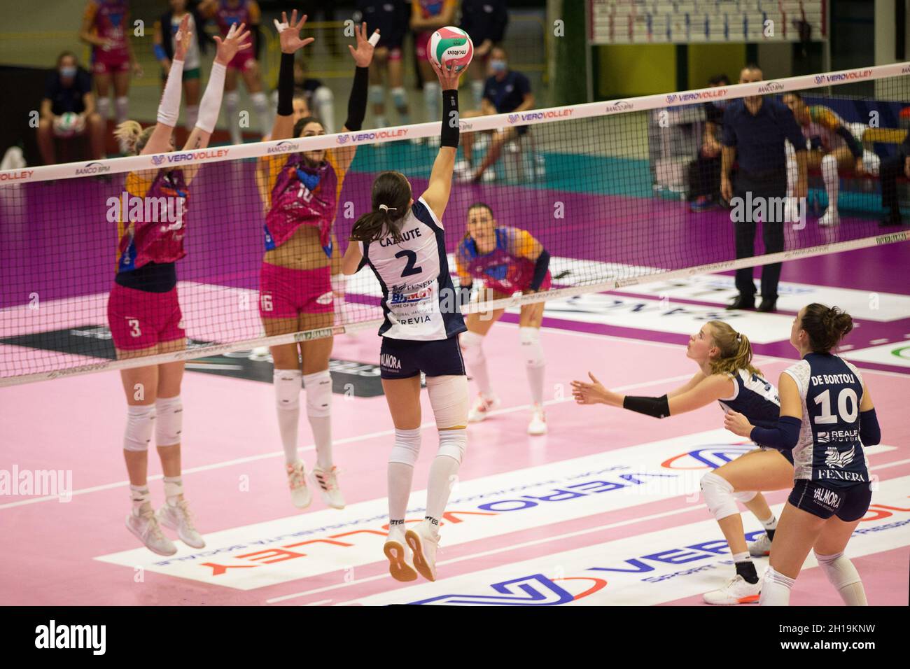 Helena Cazaute (Chieri '76 Volleyball) during Vero Volley Monza vs ...