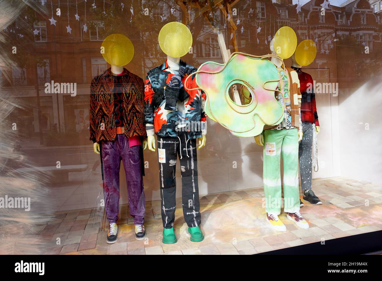 Selfridges Flagship Store display window in Street London, United ...