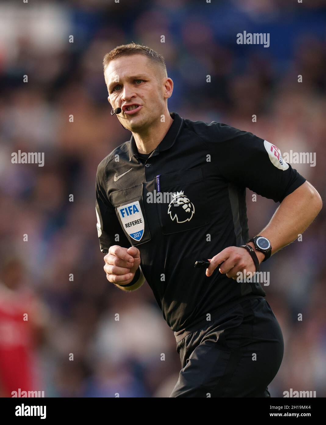 Referee craig pawson hi-res stock photography and images - Alamy