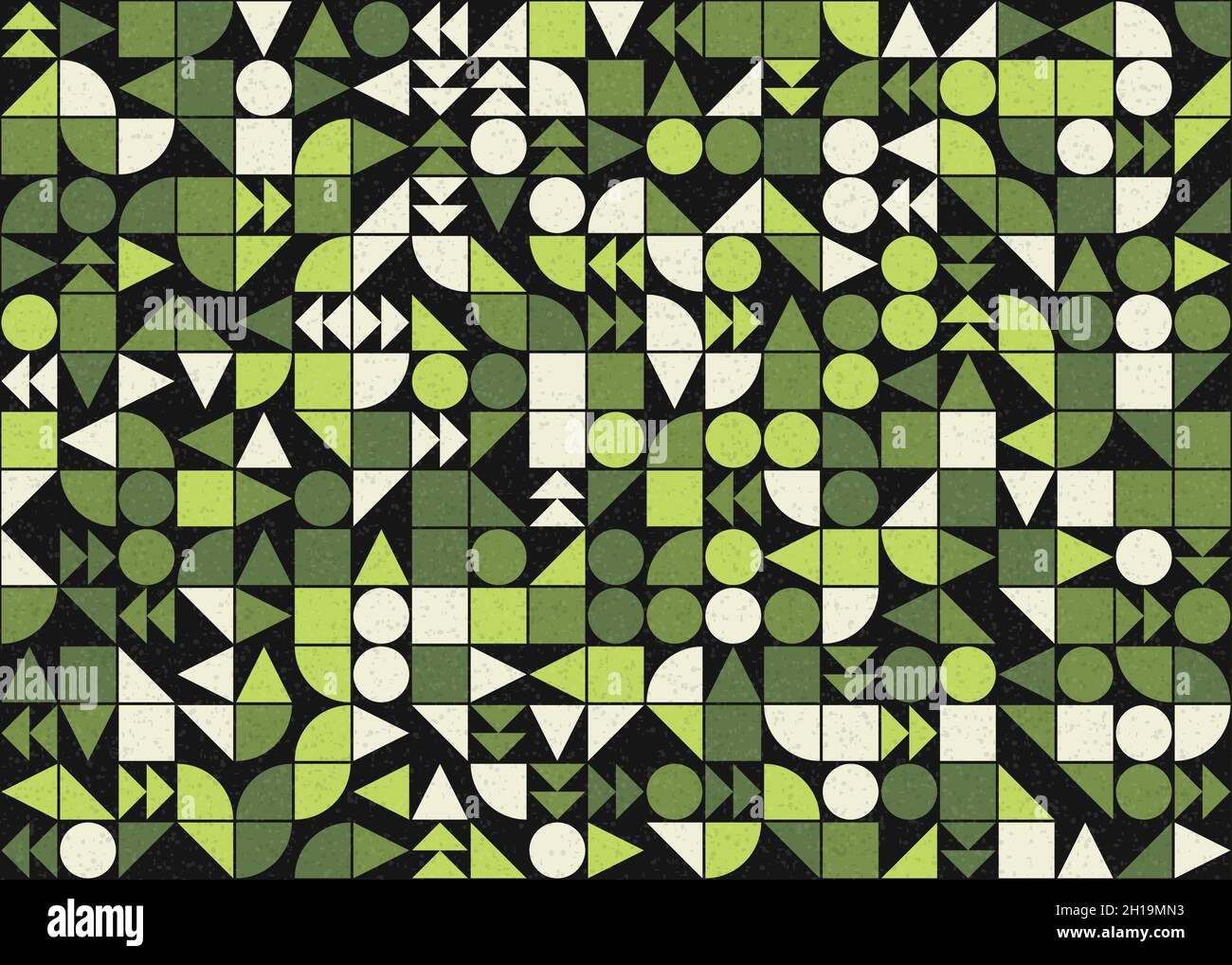 Abstract Geometrical generative computational art illustration Stock ...