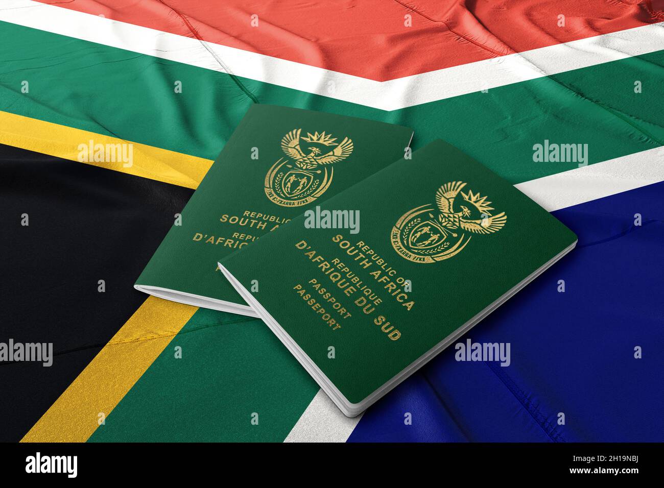 South africa map illustration flag hi-res stock photography and images ...