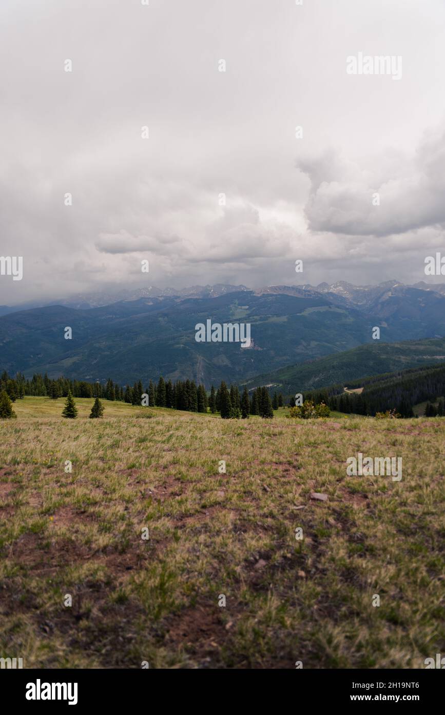 Vail Mountain during summer Stock Photo - Alamy