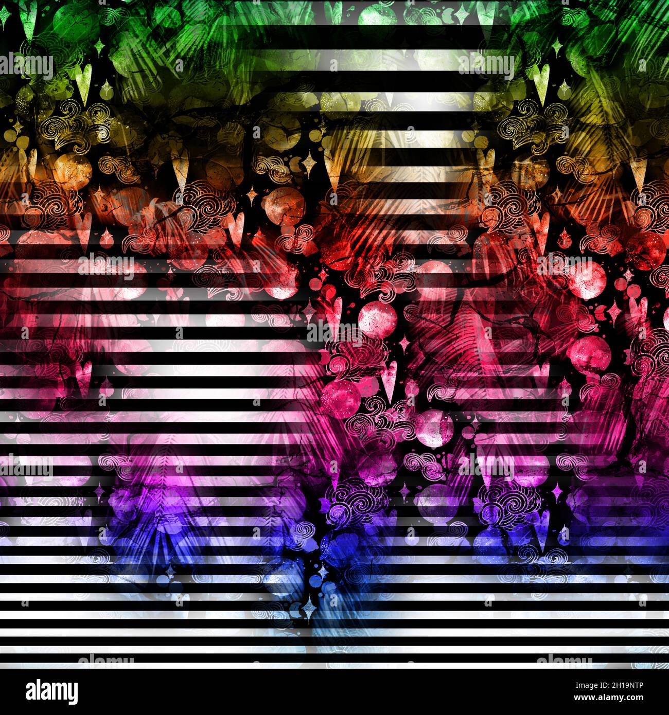 Fashion fabric print patterns, dress designs Stock Photo - Alamy