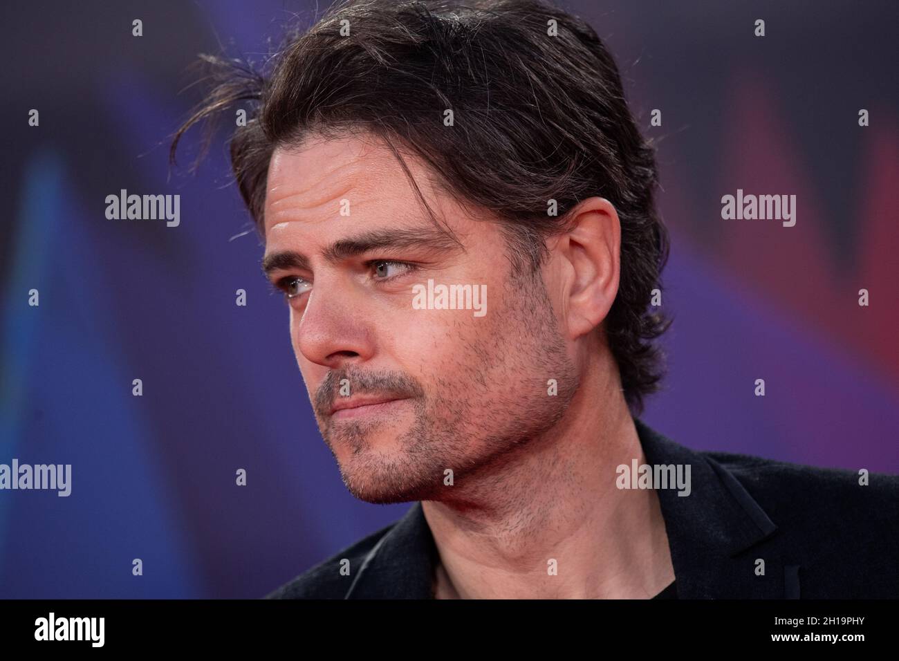 London, UK. 17 October 2021. Richard Short arriving for the premiere of ...