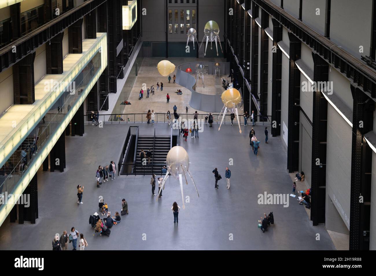 Hyundai Commission Anicka Yi at Tate Modern turbine hall, Bankside ...