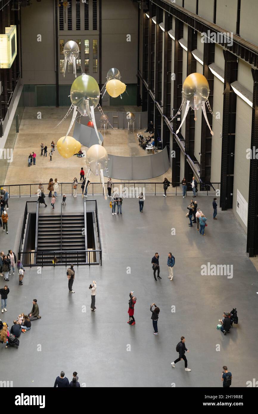 Hyundai Commission Anicka Yi at Tate Modern turbine hall, Bankside ...