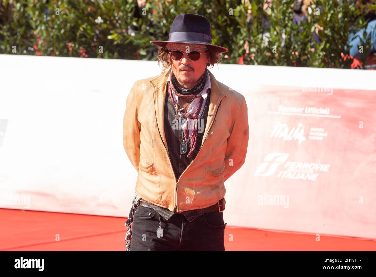 Johnny Depp attends the red carpet of the animated web series "Puffins ...