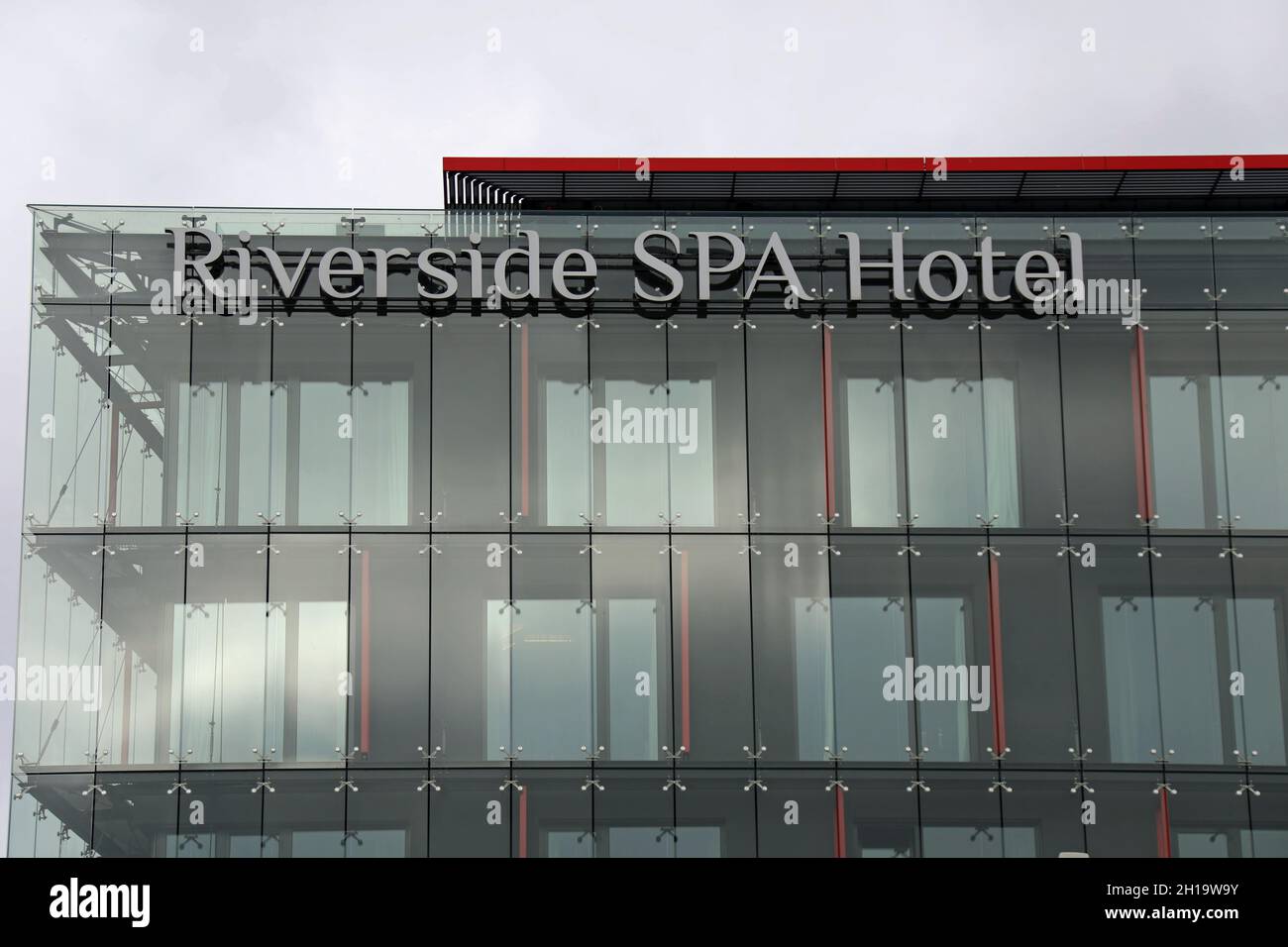 Riverside Spa Hotel in Riga Stock Photo - Alamy
