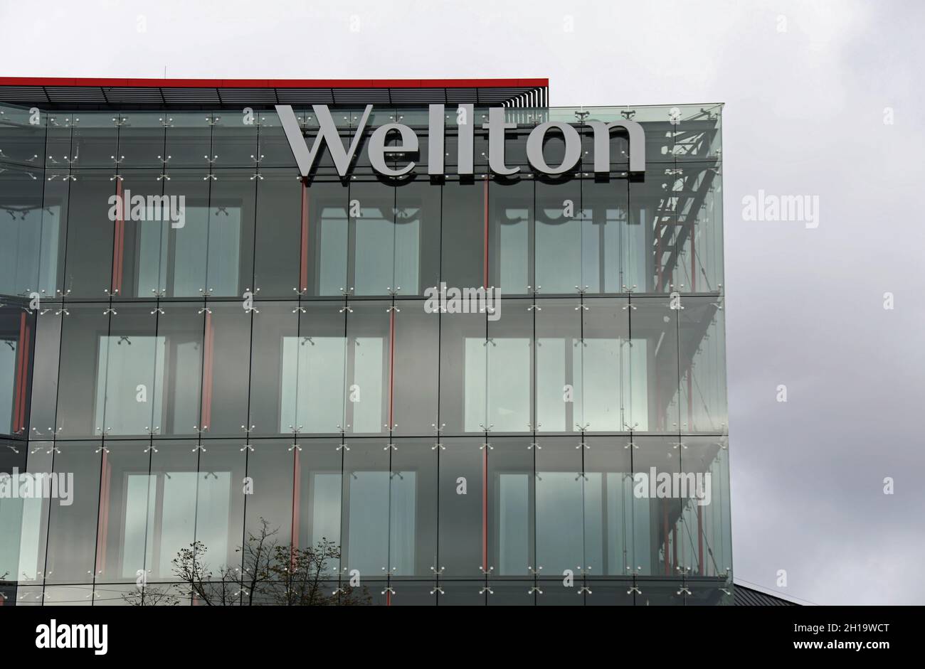 Wellton Riverside Spa Hotel in the Latvian capital city of Riga Stock ...