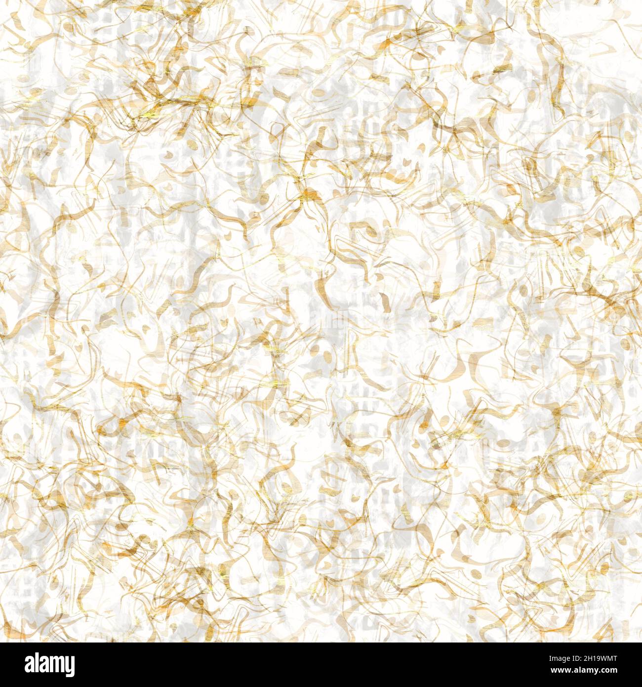 Handmade white gold metallic rice sprinkles paper texture. Seamless ...
