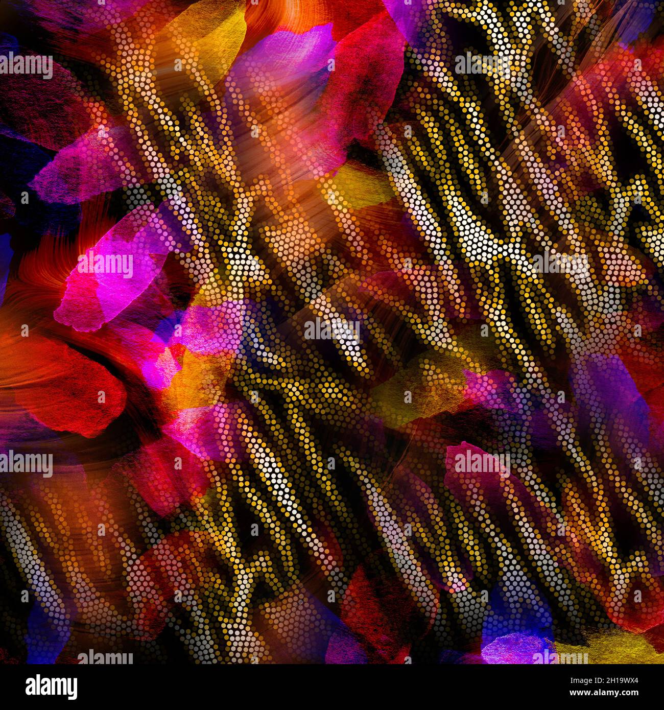 Fashion fabric print patterns, dress designs Stock Photo - Alamy