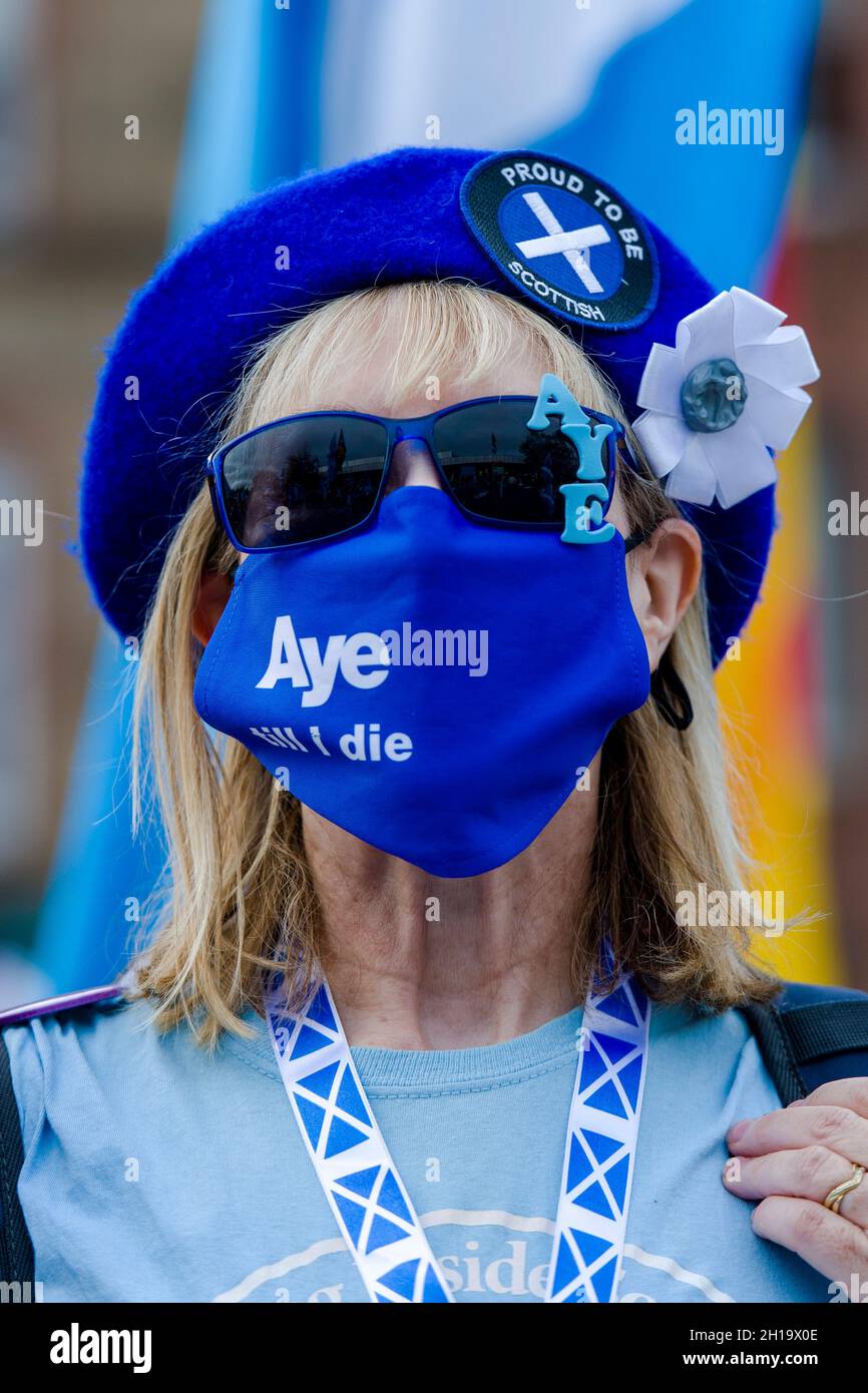 All under one banner march from Edinburgh's Commonwealth pool to ...