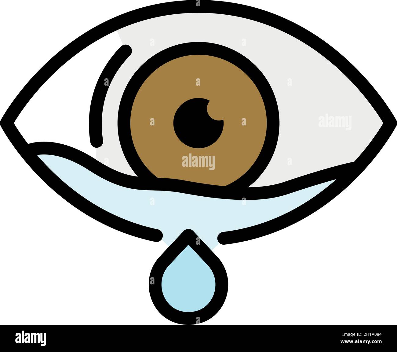 Desperate pupil Stock Vector Images - Alamy