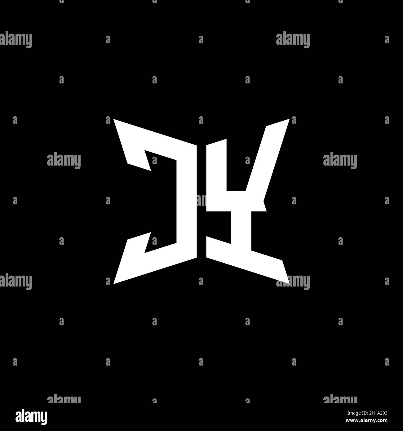 CY Monogram logo letter with Cakra geometric shape style design ...