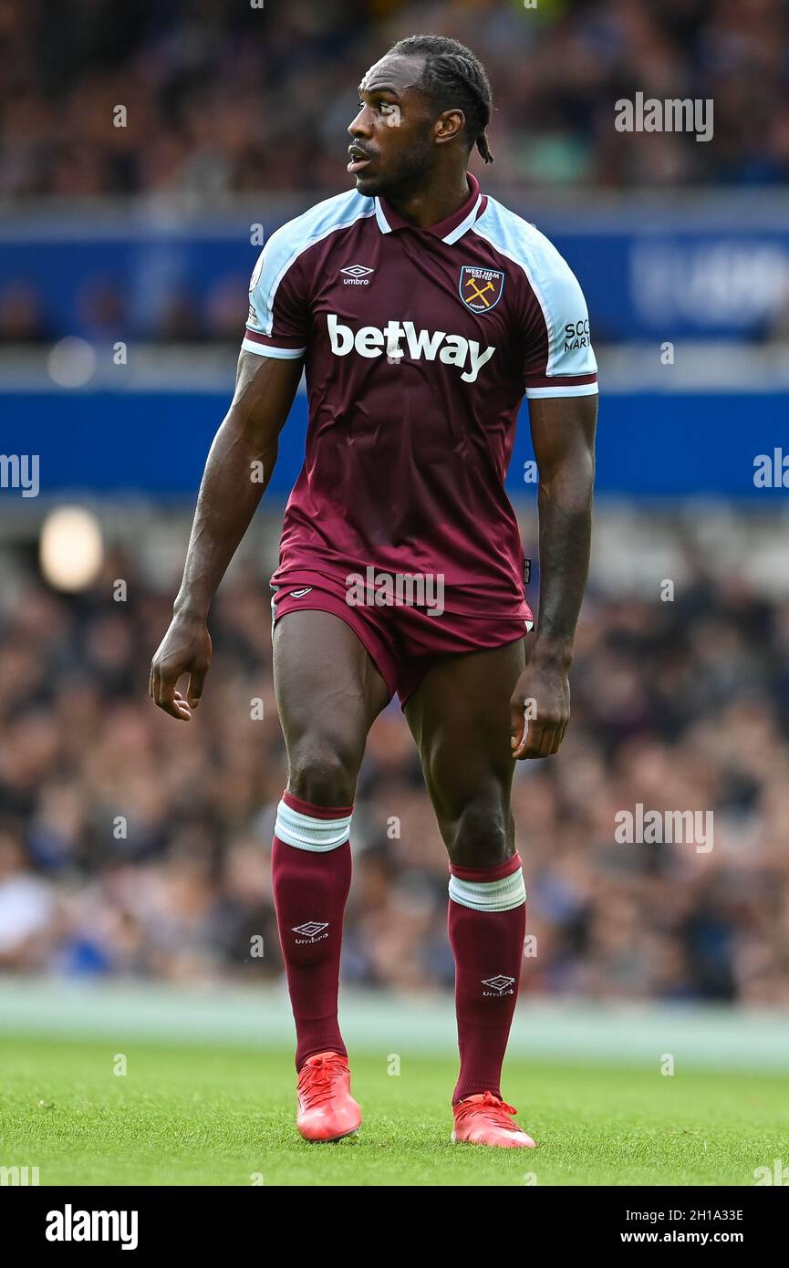 Michail Antonio #9 of West Ham United during the game Stock Photo - Alamy