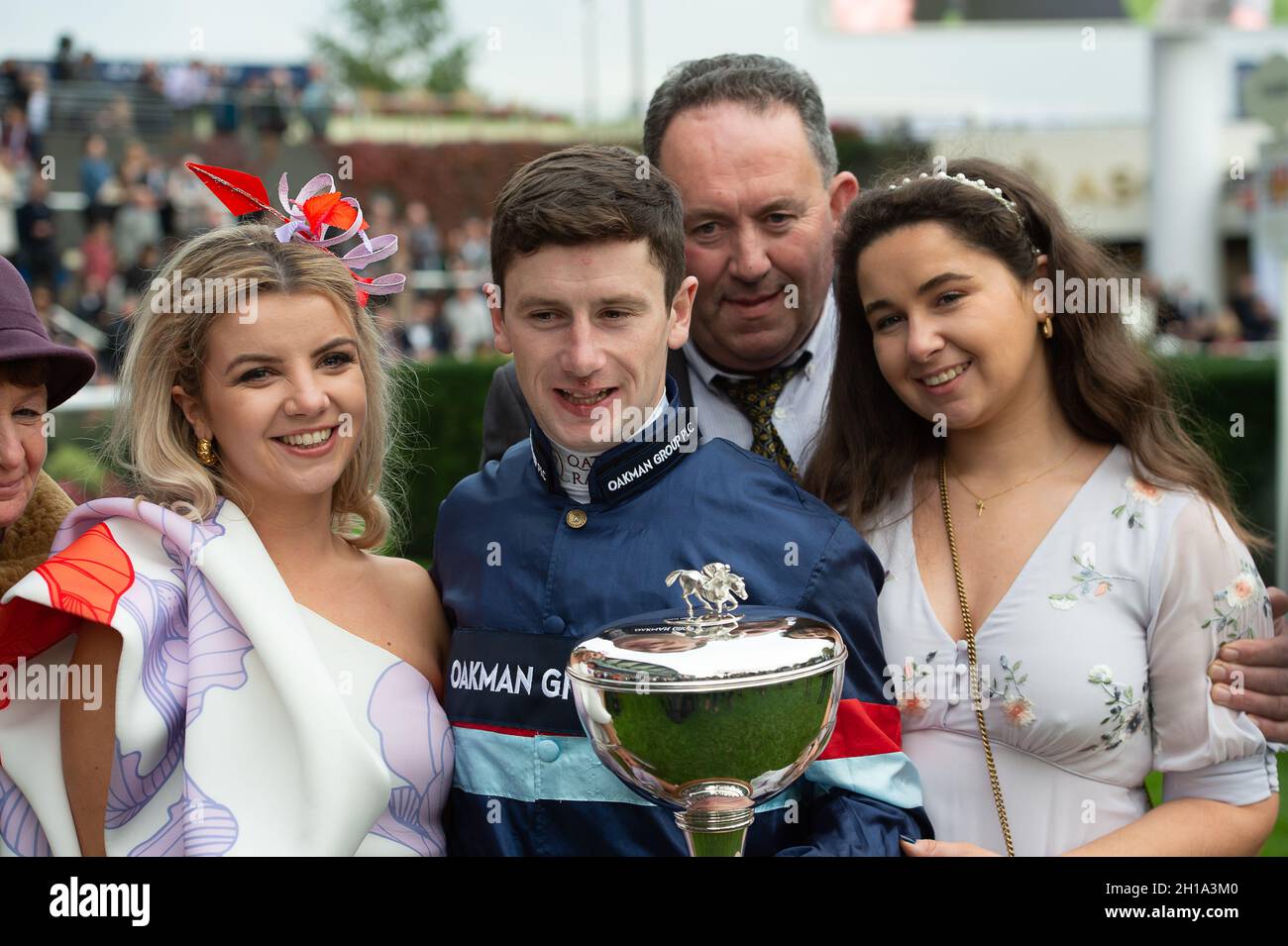 Ascot, Berkshire, UK. 16th October, 2021. 26 year old Irish jockey ...