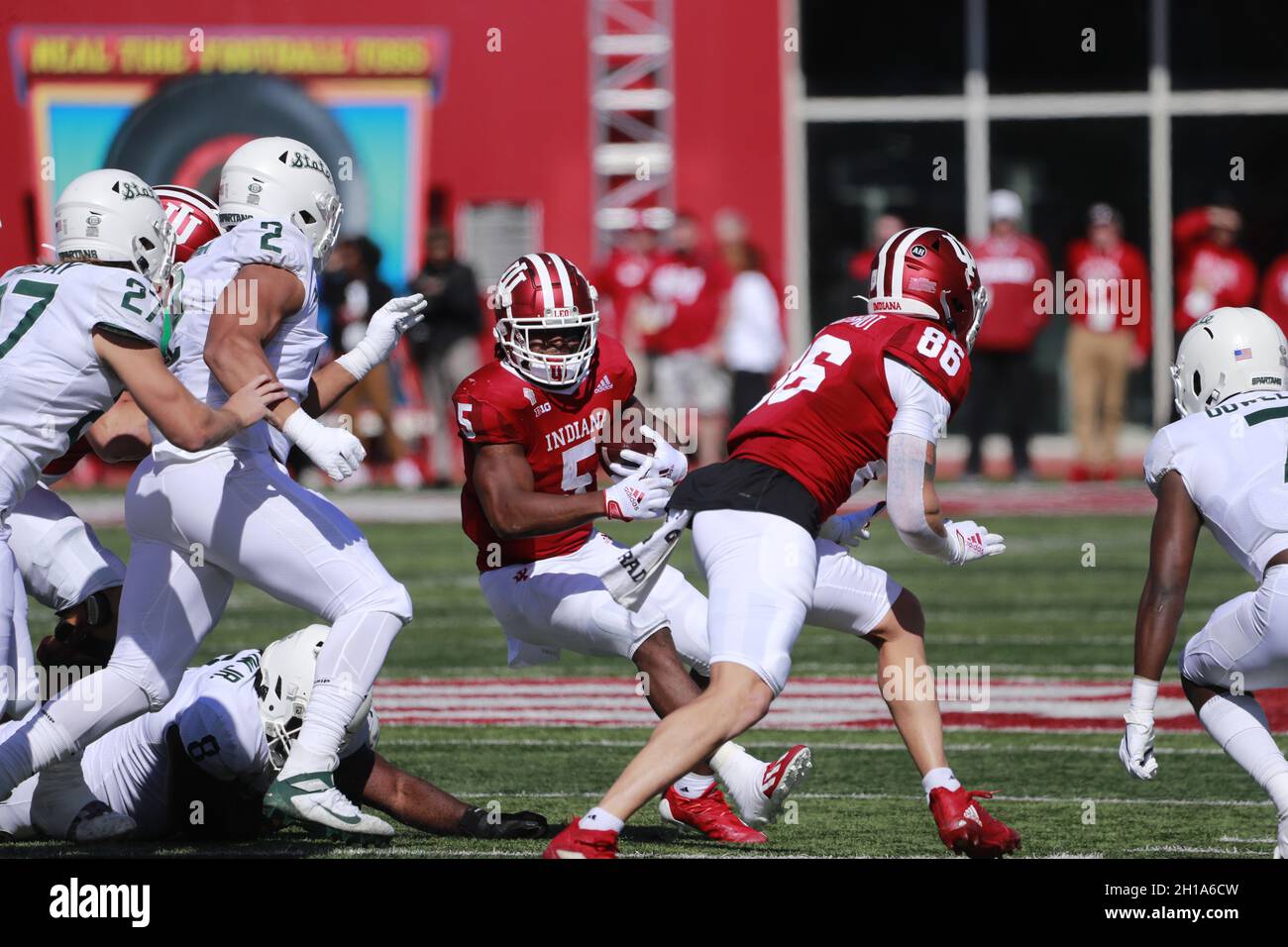 BLOOMINGTON, UNITED STATES - 2021/10/16: Indiana University's Stephen ...